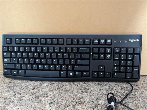 Logitech Wire Keyboard Computers Tech Parts Accessories Computer Keyboard On Carousell