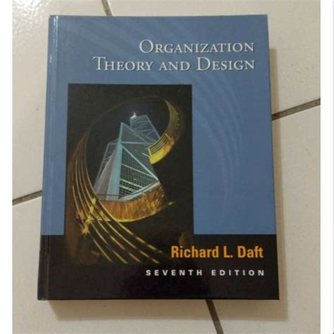 精裝 Organization Theory And Design 7th Edition 蝦皮購物
