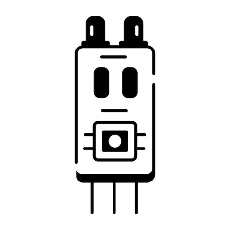 Premium Vector Hardware Components Line Icon