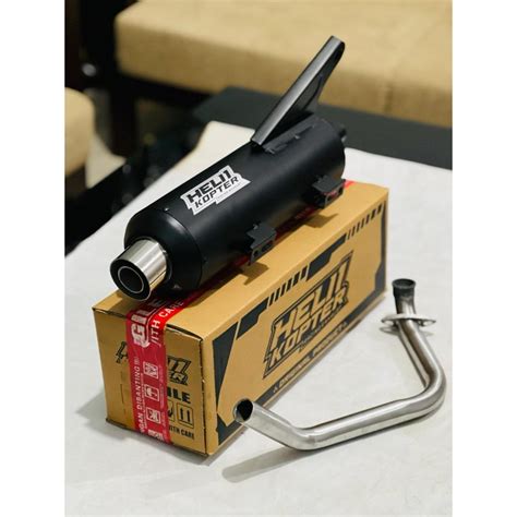 Jual Knalpot Std Racing Heli1 Original Model Cms Beat Vario Mio Dll