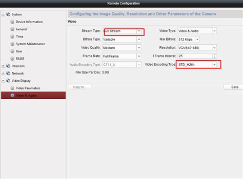 Hikvision Cam Suggested Settings · Issue 201 · Homebridge Plugins