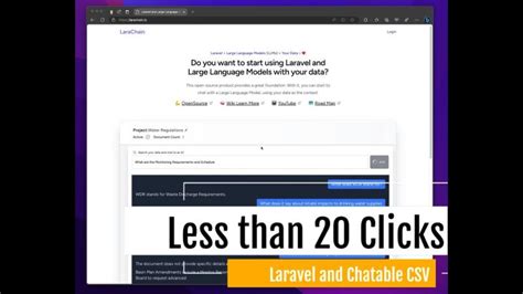 Alfred Nutile On Linkedin Laravel Larachain Openai 20 Clicks Or Less Make Your Csv Data