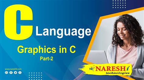 graphics in c language part 2 c language tutorial youtube