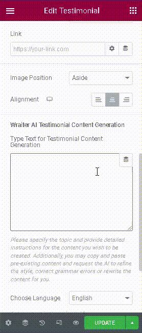 Wraiter Ai Assisted Chatgpt Openai Api Autocontent Elementor