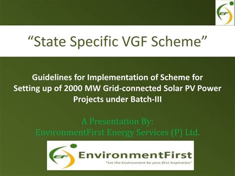 Guidelines For Implementation Of Scheme For Setting Up Of 2000 Mw Grid