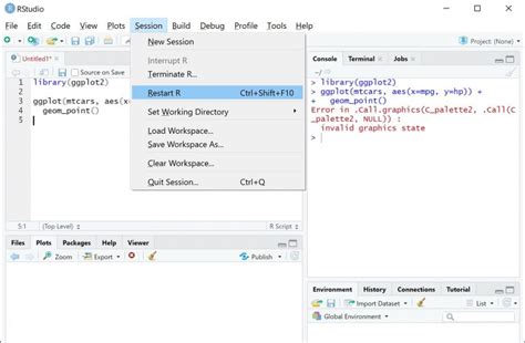 how to fix in r invalid graphics state 3 solutions