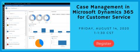 August 2020 Webinar Case Management In Dynamics 365 For Customer Service Crm Software Blog