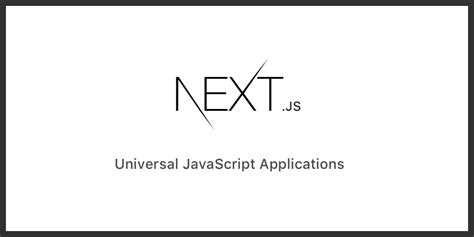 Next Js 4 Server Rendered React Applications Framework Bypeople