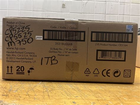 HP GENUINE OEM SEALED LaserJet Transfer Kit CE516A | eBay