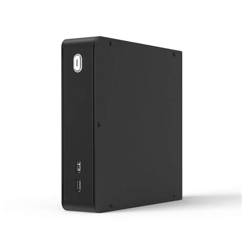 Mini Itx Case Thin Client Pc Aluminum Chassis 2us Vicedeal