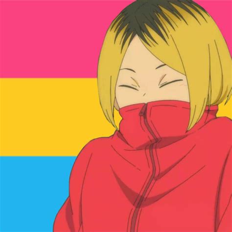 Kozume Kenma Pansexual Pride Flag Pfp Kenma Kenma Kozume Anime