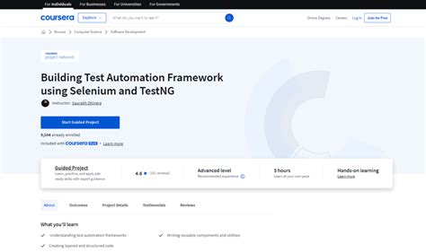 17 Automation Testing Courses To Take In 2025