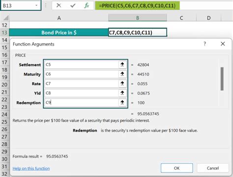 PRICE Function In Excel Formula Examples How To Use