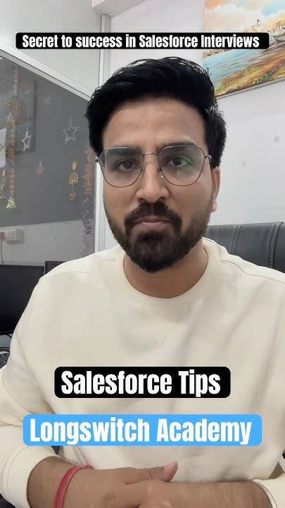 Do This To Succeed In Salesforce Job Interview Longswitch Academy Salesforcecareer Youtube