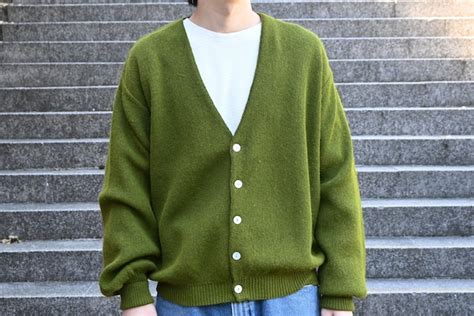 60s Parker Alpaca Knit Cardigan パーカー アルパカ ニットカーディガン Crout Sakae