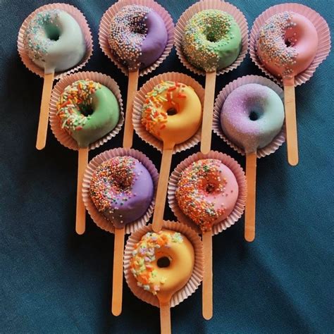 Donuts Pops Inspirations Donuts Caseiros Donuts Docinhos Gurmet