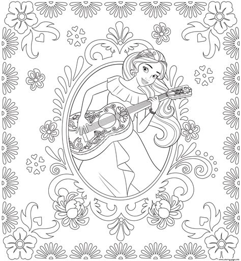 Elena Of Avalor Coloring Page Princess Coloring Pages Disney Porn Sex My Xxx Hot Girl