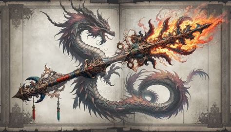 The Dragonscarred Lance Dnd Rpg Adoptable Item 6 By Dissunder On