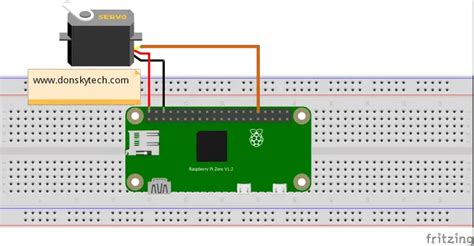 Servo Motor Control Using Raspberry Pi Donskytech Com