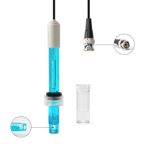 Ph Electrode Sensor Probe Laboratory Electrode Probe Ph Meter Tester Ph Probe Bnc Connector For