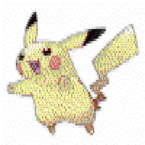 Pikachu Pokemon Asciiart【2024】
