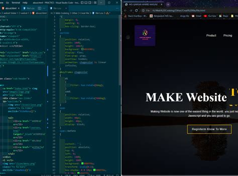 Make A Website With Html Css And Js With Bootstrap By Kawsar Ahmed
