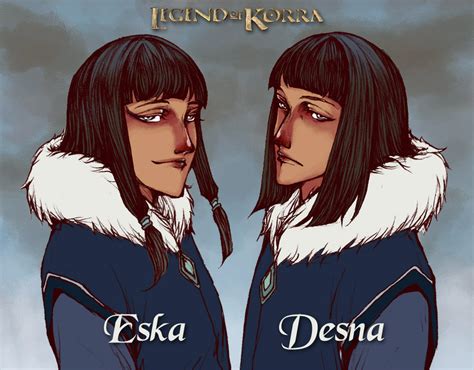 Legend Of Korra Eska And Desna