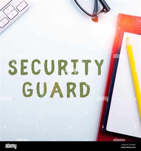 Sign Displaying Security Guard Business Overview Tools Used To Manage Multiple Security