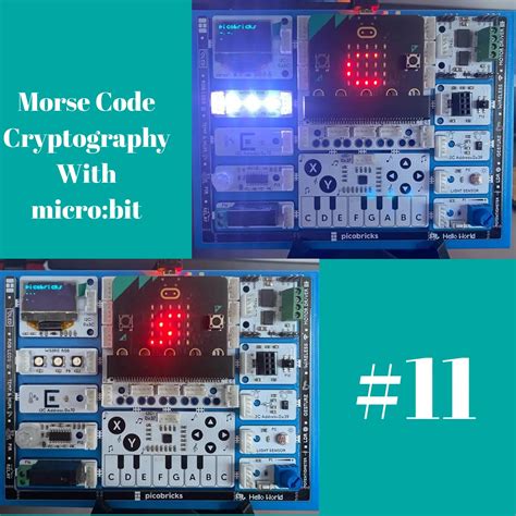 11 Morse Code Cryptography With Microbit Picobricks