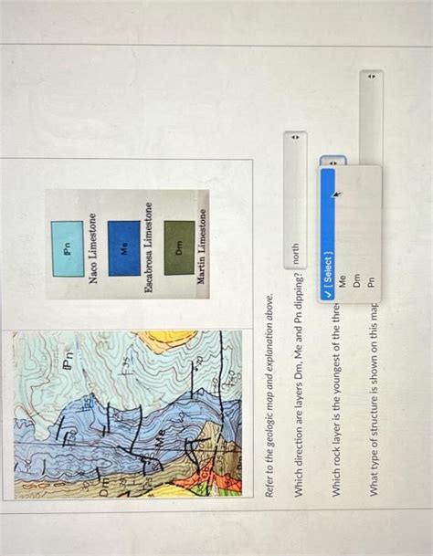 Solved Refer To The Geologic Map And Explanation Above Solved Refer To The Geologic Map And Explanation Above