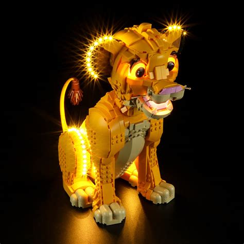 Light Kit For Young Simba The Lion King 43247 Lightailing Lightailing