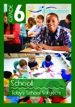 School Tobys School Subjects Grade 6 Tpt