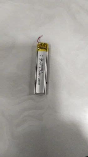 6 V Polymer Lithium Ion Battery For Electronics Battery Type Lithium Polymer At 50 In Bengaluru