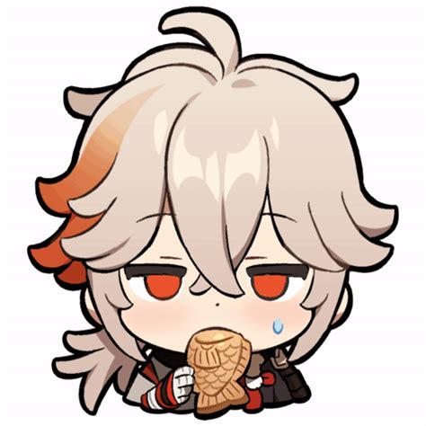 Kaedehara Kazuha Genshin Impact Sticker Kaedehara Kazuha Genshin Impact Kaedehara Kazuha