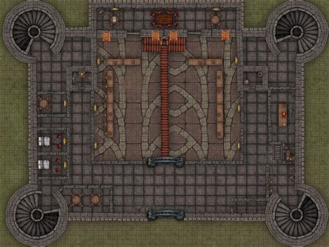 Castle 1st Floor Inkarnate Create Fantasy Maps Online