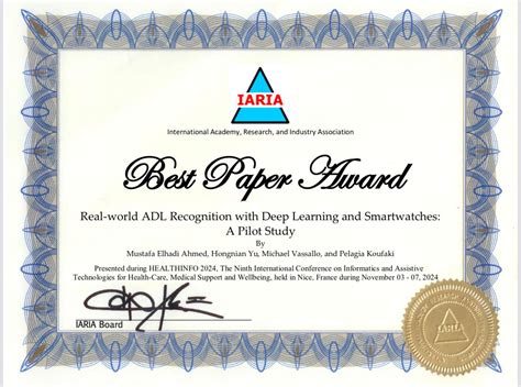 I Am Incredibly Proud To Share That Our Paper Received The Best Conference Paper Award At The