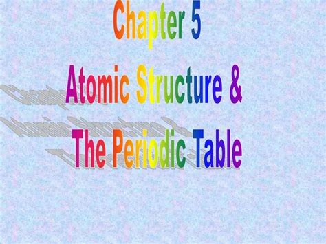 PPT Atomic Structure Building Blocks And Periodic Table Overview PowerPoint Presentation ID