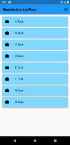 Create A Reorderable Listview In Flutter Mobikul