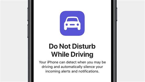 Apple IOS Will Automatically Lock Down Your Phone While You Re Driving