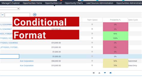 To Code Or Not To Code Conditional Format In List Applets The Siebel Hub