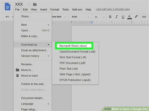 3 Ways To Save A Google Doc WikiHow