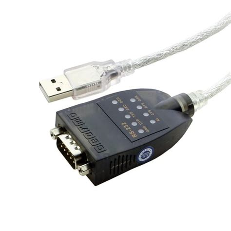 USB Serial USB 2 0 RS232 Adapter With LED Indicators