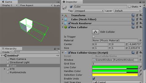 Gizmos Docs Example Unity Documentation