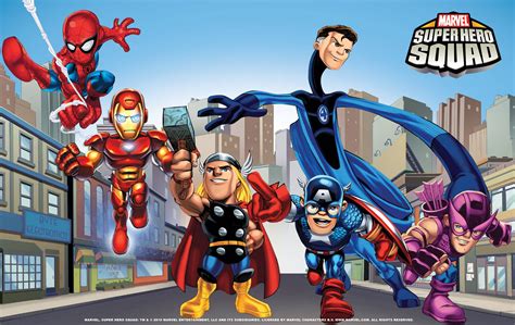 Super Hero Squad Wallpapers Wallpaper Cave