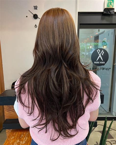 뿌리부터 볼륨있는 긴머리 레이어드컷 허쉬펌 부산미용실 박화헤어스튜디오 서면 네이버 블로그