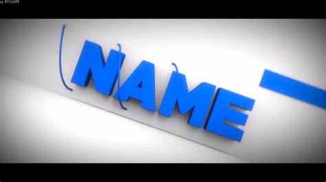 FREE Simple Blender Intro Template Tutorial YouTube