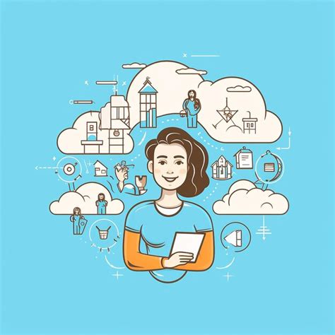 Premium Photo Social Workers Symbol Simple Flat Vector Art