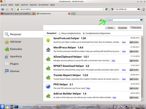 Tudo Em Tutorial Como Instalar O Download Helper E Baixar Vídeos