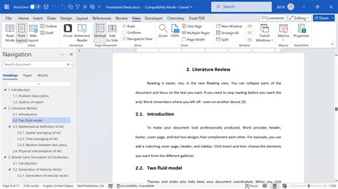 How To Display Table Of Contents On Left Side While Editing Word Document PickupBrain Be Smart