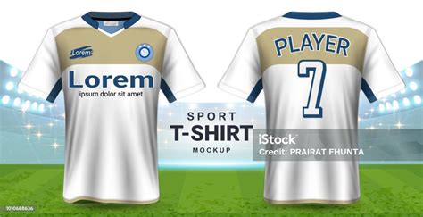 축구 유니폼과 티셔츠 스포츠 그래픽 디자인 서식 파일 이랑 축구 키트 유니폼 준비에 대 한 로고와 이름 쉽게 색상 및 팀 에